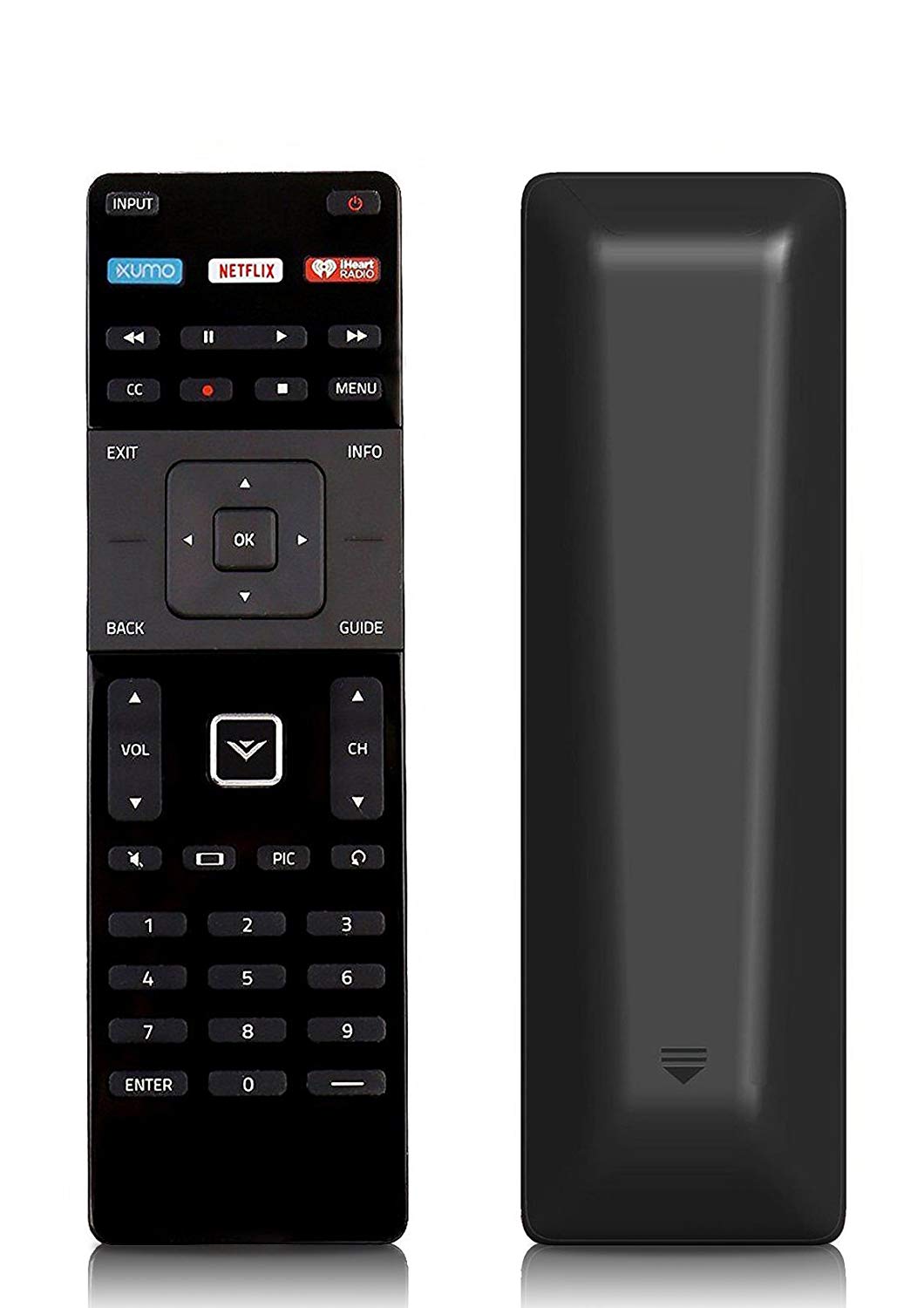 Vizio Xrt122 Tv Remote Control With Xumo Short Key Ebay